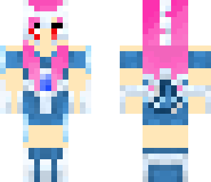 dialga pokemon epic sinnoh time teen girl | Minecraft Skins