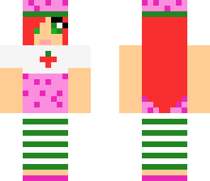 StrawBerry ShortCake | Minecraft Skin