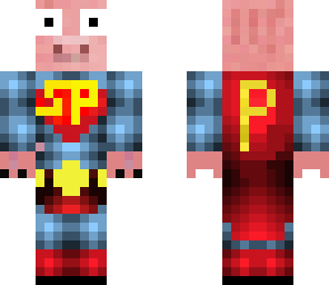 super derp pig | Minecraft Skin