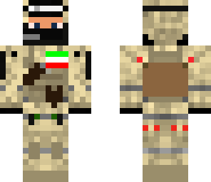 Iranian soldier | Minecraft Skin