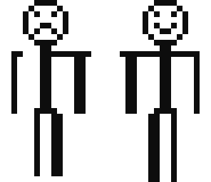 Stick figure | Minecraft Skin