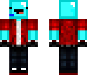 Derpy Diamond Slime | Minecraft Skin