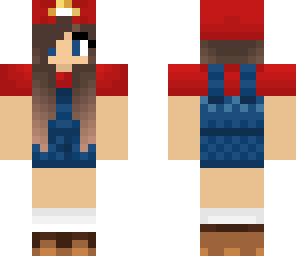 Mario Girl | Minecraft Skin