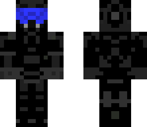 Master Chief Black Armor | Minecraft Skin