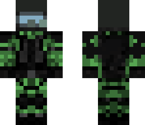 Biohazard Soldier | Minecraft Skin