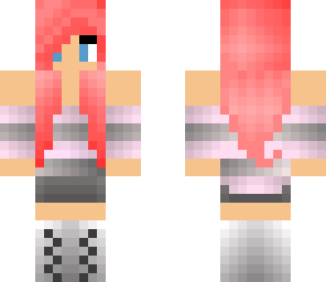 Pink Fashion Tilly | Minecraft Skin