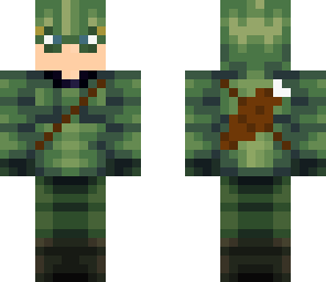 green arrow cw oliver queen | Minecraft Skins