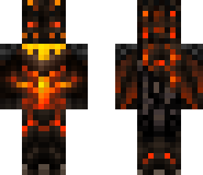 Fire Knight | Minecraft Skins