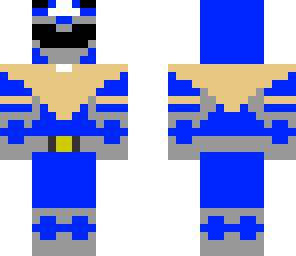 Blue Power Ranger | Minecraft Skin