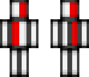 Shaded Red block | Minecraft Skin