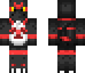 black guilmon digimon | Minecraft Skin