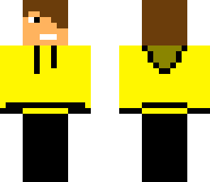 yellow gamer | Minecraft Skin