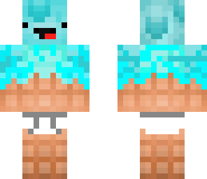 icecream blue calzones | Minecraft Skin