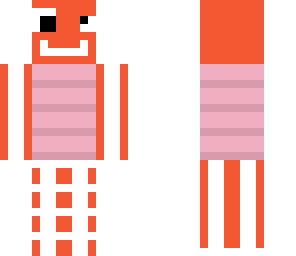 Insanity prawn boy | Minecraft Skin