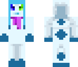 Shiver the Shiny Glaceon | Minecraft Skin