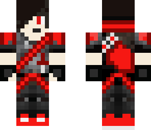 Red Warrior Palido | Minecraft Skin