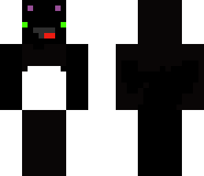 Black Derpy Cat | Minecraft Skin