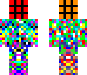 rubix cube guy | Minecraft Skin