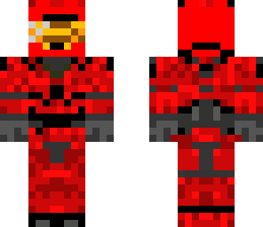 red halo man | Minecraft Skin