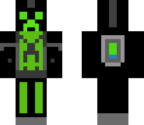 robot creeper | Minecraft Skin