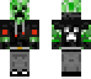 sick creeper | Minecraft Skin