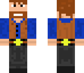 Chuck Norris updated | Minecraft Skin