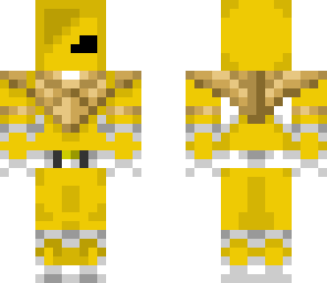 power ranger yellow | Minecraft Skins
