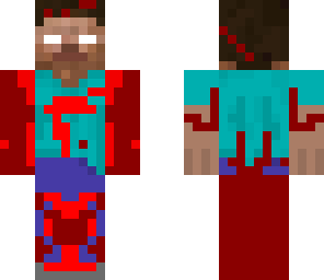 blood herobrine | Minecraft Skin