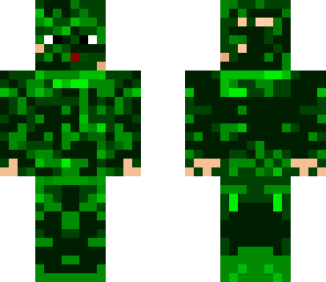 Ghillie Suit | Minecraft Skin