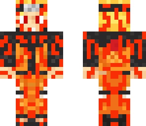 naruto nine tails | Minecraft Skin