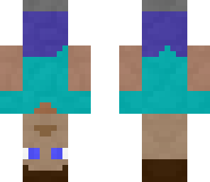 inverted Steve | Minecraft Skin