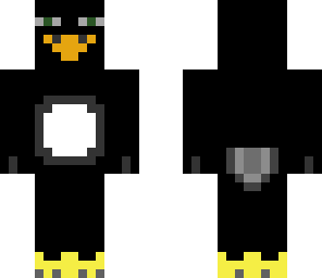 Raven As A Raven Bird | Minecraft Skins