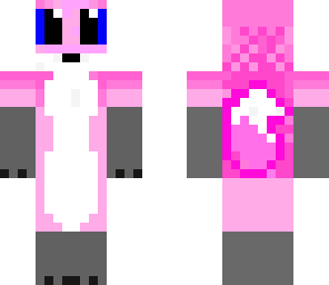 Pink fox | Minecraft Skin