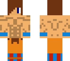 siphano mode goku | Minecraft Skin