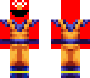 elmo_goku | Minecraft Skin