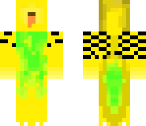 Green Female Parakeet | Minecraft Skin