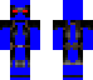 blue deadpool | Minecraft Skin