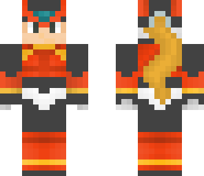 Megaman Zero | Minecraft Skin