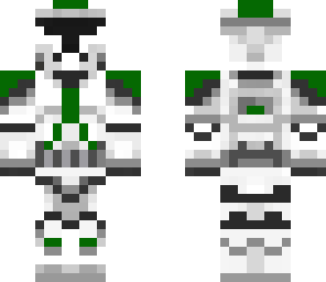 Commander Gree | Minecraft Skin