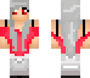 sliver hair | Minecraft Skin