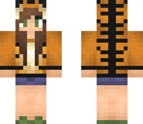 Tiger Girl | Minecraft Skin
