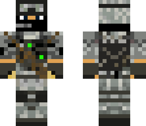 Drawn Sniper Rifle | Minecraft Skin