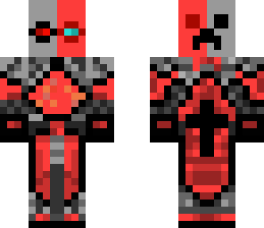 fixed redstone king | Minecraft Skin