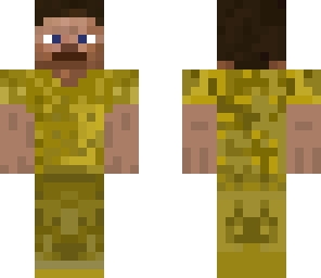 Gold Steve | Minecraft Skins