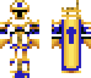 Gold armor silencegamer | Minecraft Skin