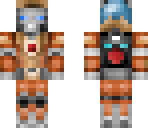 transformers wheelie headmaster G1 | Minecraft Skin