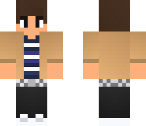 Urban Brown Haired Guy v2 | Minecraft Skin