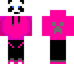 Pink Panda | Minecraft Skin