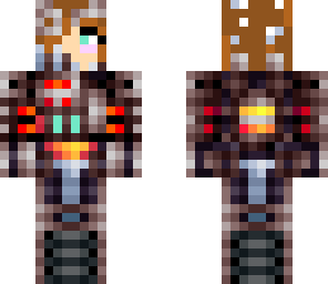 Robot Girl | Minecraft Skin