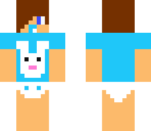 cute baby boy with diaper | Minecraft Skin